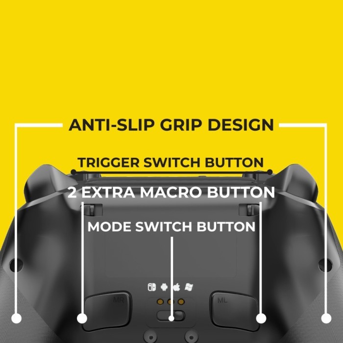 Jual terbaru !!! sades ryunix g90 gamepad hall effect tri mode gaming controller g 90 ready ...