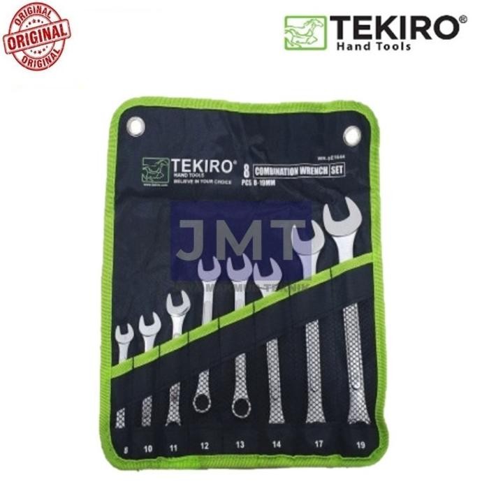 Jual Produk Baru!! Tekiro Kunci Ring Pas Combination Wrench 8 / 11 / 14 pcs | Shopee Indonesia