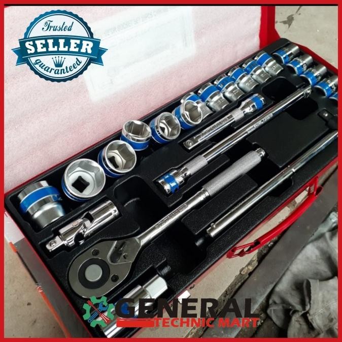 Jual Produk Baru!! Kunci Sok Set 25 pcs IWT Japan socket set 6pt segi ...