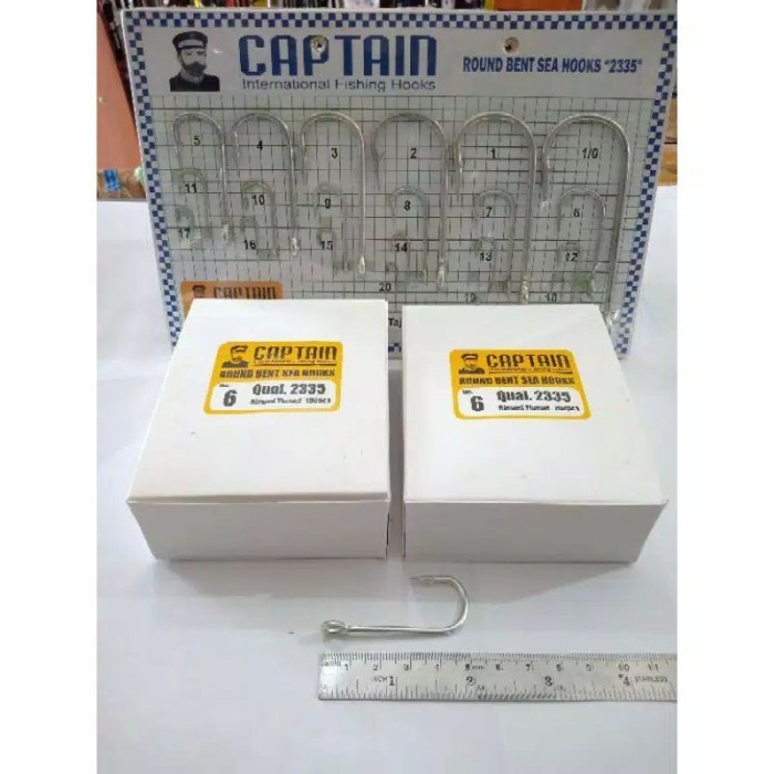 Jual Kail pancing CAPTAIN SEGALA UKURAN LENGKAP- 2335 (Ukuran 5-20 ...
