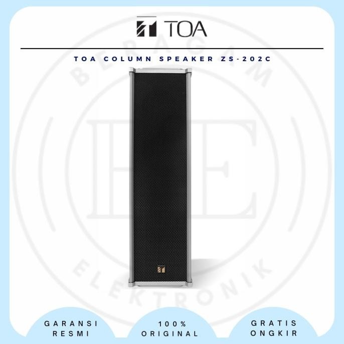 Jual Toa Speaker Column Zs-202C | Kolom Toa 20 Watt Black Resmi New New ...