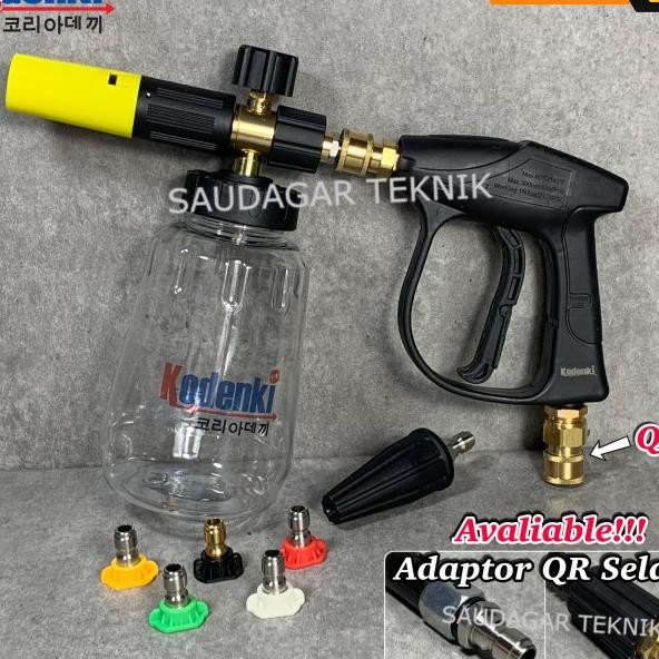 Jual Paet Gun Jet Cleaner Odeni Full Qui Releae Foam Lance 2.0 Turbo ...