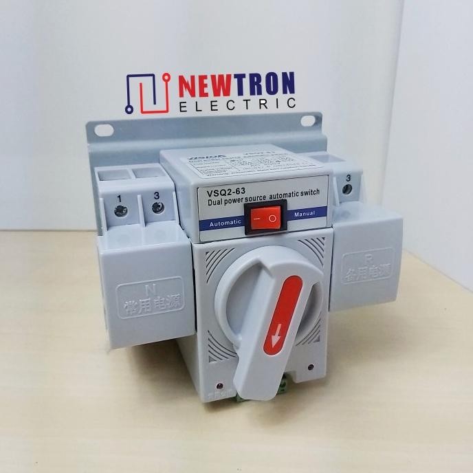 Jual ATS 63A 2P Automatic Transfer Switch Otomatis PLN Genset Vision TEG | Shopee Indonesia