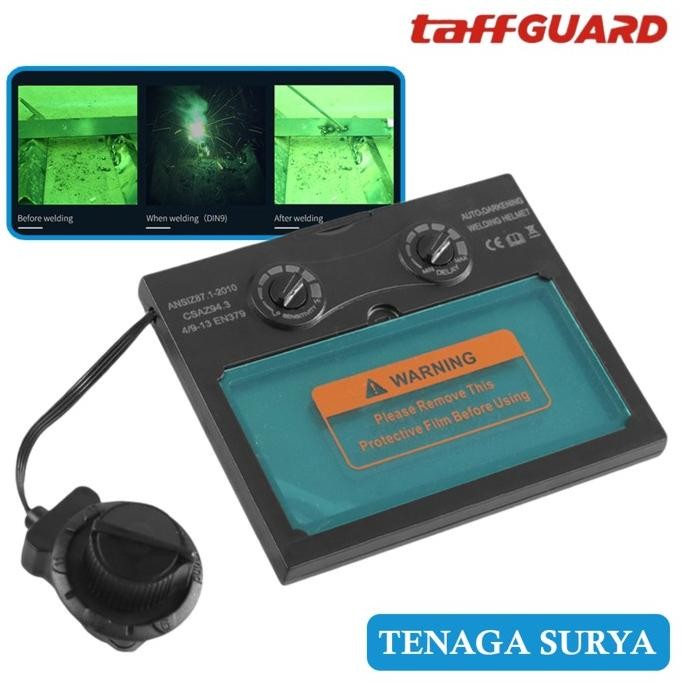 Jual Produk Baru!! Lensa Kaca Kacamata Helm Las Taffguard Filter Lens ...