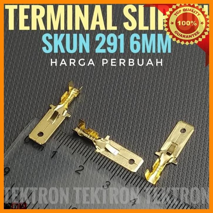 Jual (TEK) TERMINAL SKUN KABEL 6MM MALE KONEKTOR MOTOR MOBIL 291 250 ...