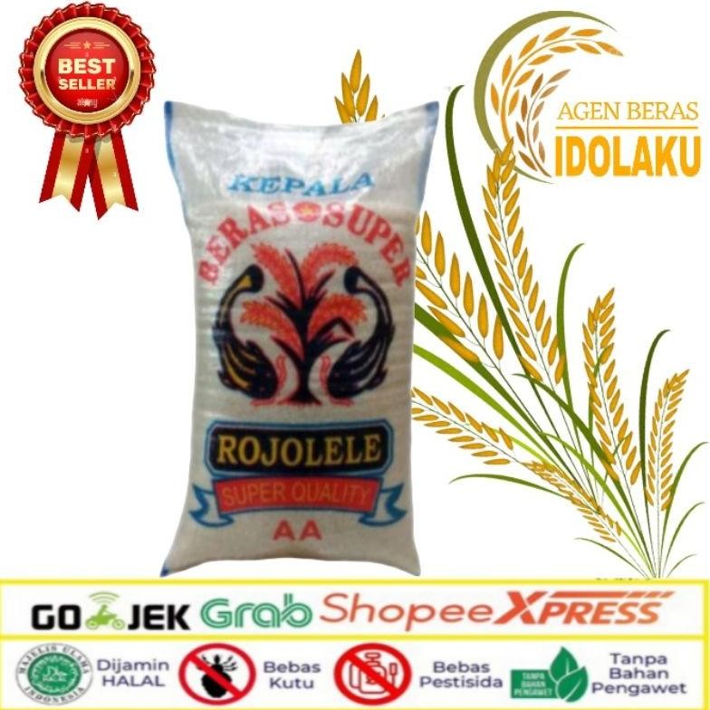 Jual Beras Rojolele SLYP Super 5 kg 10 kg dan 20 kg | Shopee Indonesia