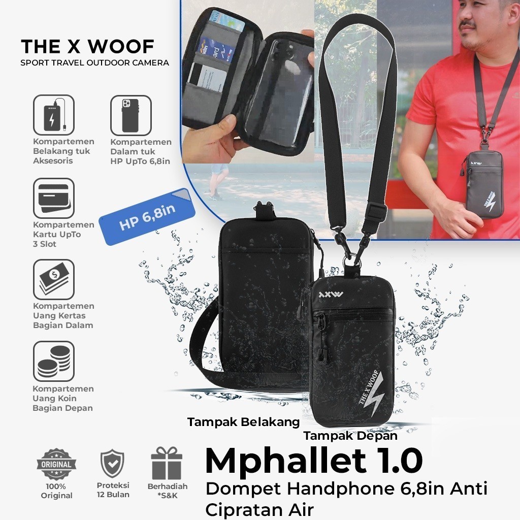 Jual The X Woof Mphallet1 Dompet HP Dompet Handphone Hanging Wallet ...