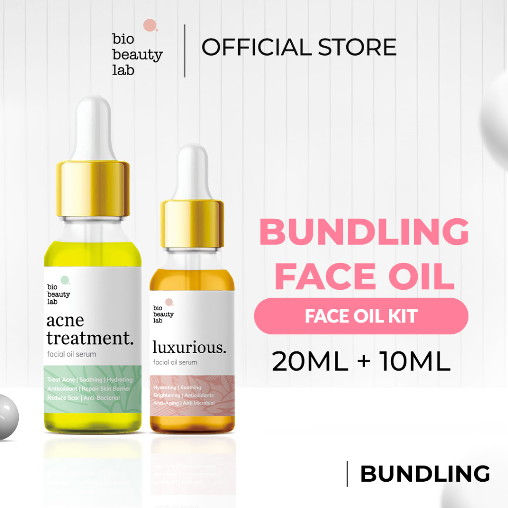 Jual Bio Beauty Lab Paket Mix Bundling ( Luxurious Facial Oil Serum ...