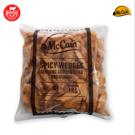 Jual McCain Spicy Wedges 1kg - Brothermeatshop | Shopee Indonesia