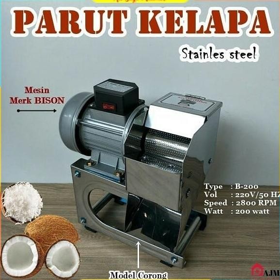 Jual Mesin Parut Kelapa Listrik Model Corong | Shopee Indonesia