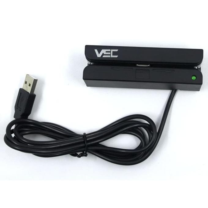 Jual Best Seller Magnetic Card Reader Mcr Vsc -Msr-90 (Strip-Swipe) Usb ...