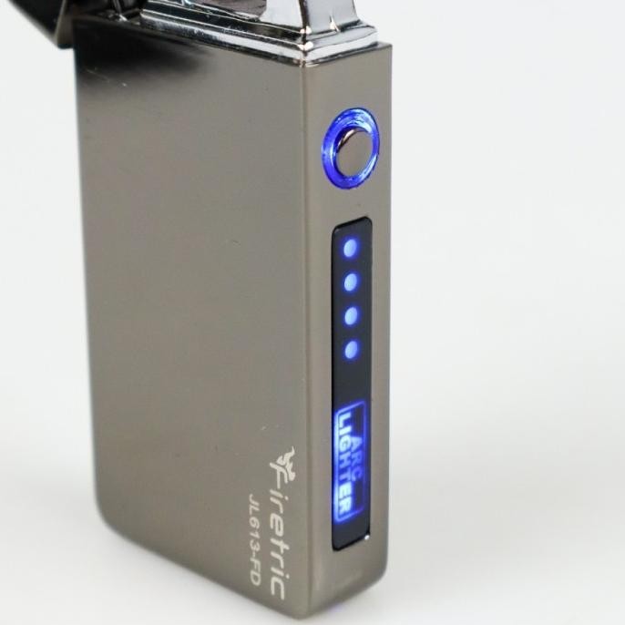 Jual Korek Api Elektrik Pulse Plasma Cross Double Arc Lighter - JL613 ...