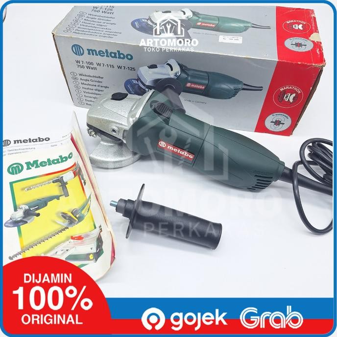 Jual Mesin Gerinda Tangan Metabo W 7-100 - Alat Penggerinda Kualitas ...