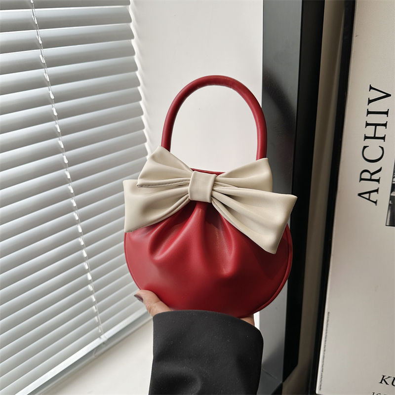 Jual Tas Selempang Premium/Tas Bulat Kecil Tas Tangan Pita Baru ...