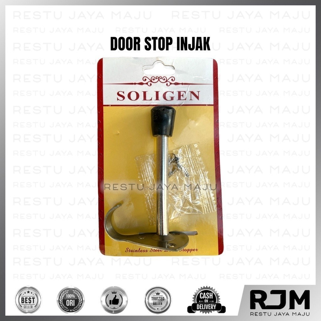 Jual SOLIGEN Door Stop Injak Penahan Pintu | Shopee Indonesia