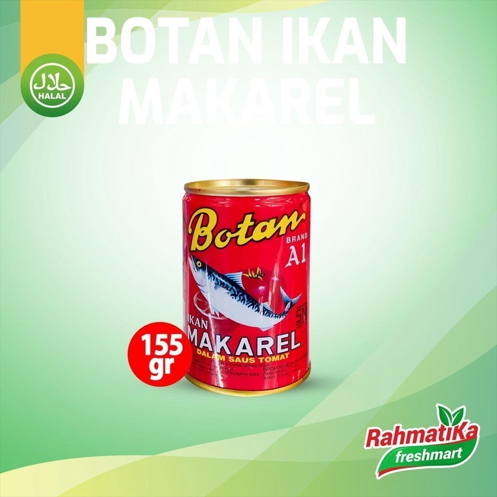 Jual Botan Sarden Ikan Makarel Saus Tomat 155 gram | Shopee Indonesia