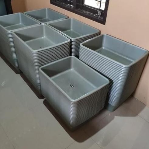 Jual ready stock Baskom kotak plastik besar I Bak segi plastik besar I ...