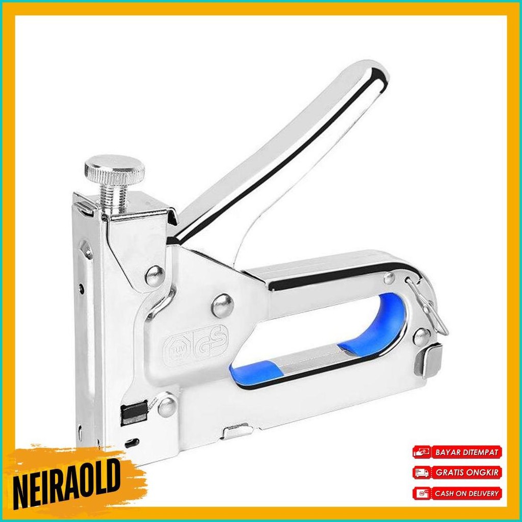 Jual Staples Gun Tacker Mollar 3 In 1 / Staple Jok Tembak Hekter 3 Way ...