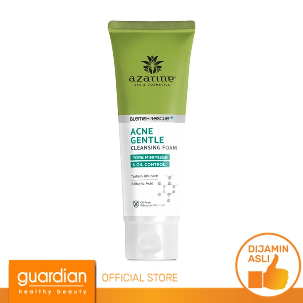 Jual Azarine Acne Gentle Cleasing Foam 60ml | Shopee Indonesia