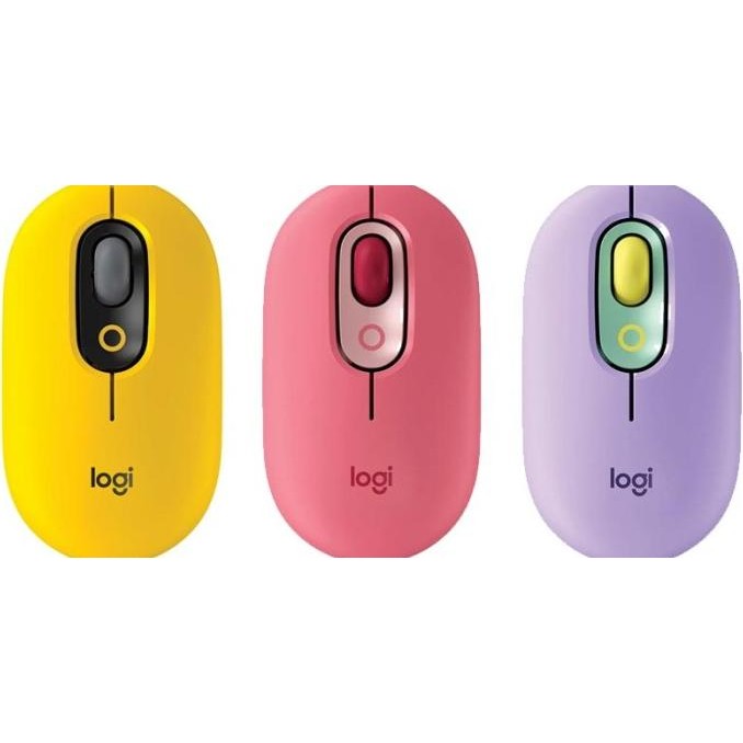 Jual Logitech Pop Mouse Wireless Mouse With Customizable Emoji New Stok ...