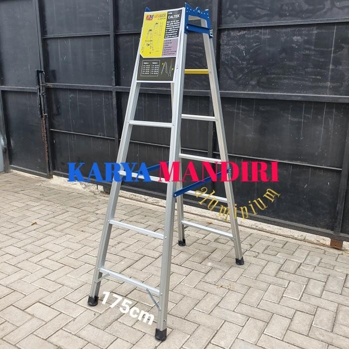 Jual Tangga Lipat Aluminium Ladder Ukuran 2 Meter / 200 Cm | Shopee ...