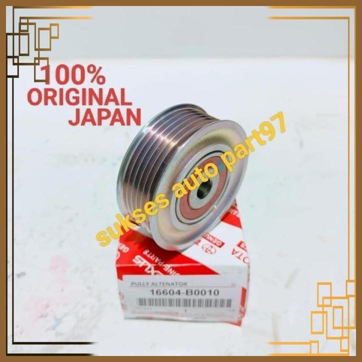 Jual [SAP] PULLEY PULLY ALTERNATOR TOYOTA AVANZA AVANZA VELOZ RUSH ...