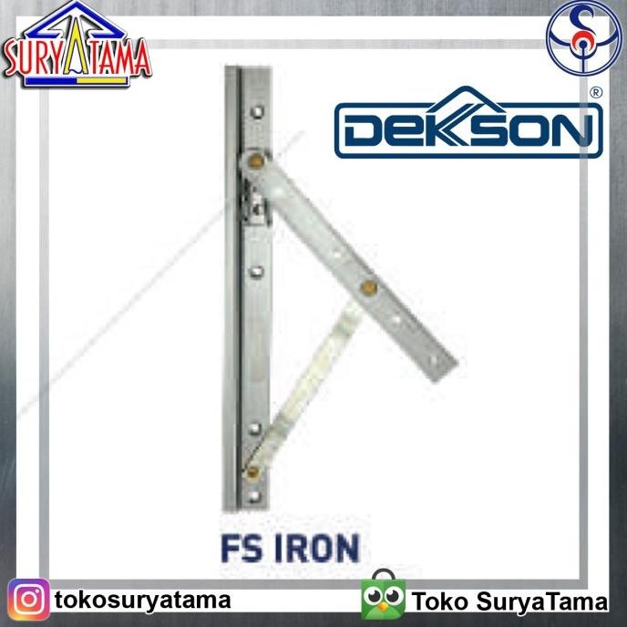 Jual hanya disini] CASEMENT / FRICTION STAY IRON DEKKSON FS IR UKURAN ...