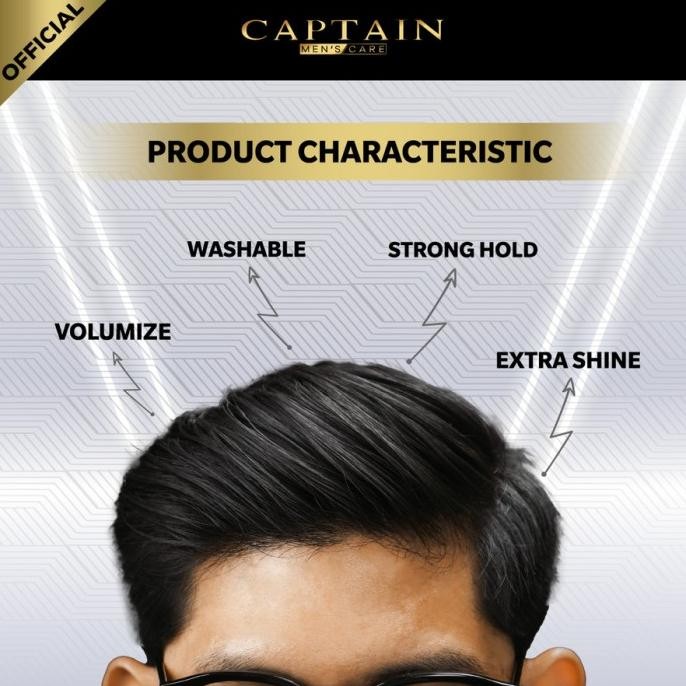 Jual Promo Captain Men'S Care Waterbased Pomade ( Captain Blue ...