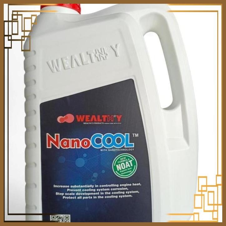 Jual [POG] AIR RADIATOR NANO COOLANT NOAT WEALTHY GREEN HIJAU 5 LITER ...