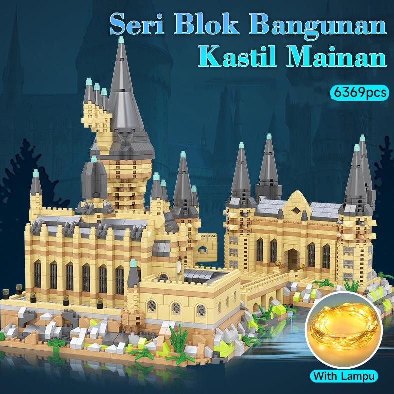 Jual Leiao UTHOTReady3D Mainan Balok Susun Blok 2660PCS TajMahal World ...