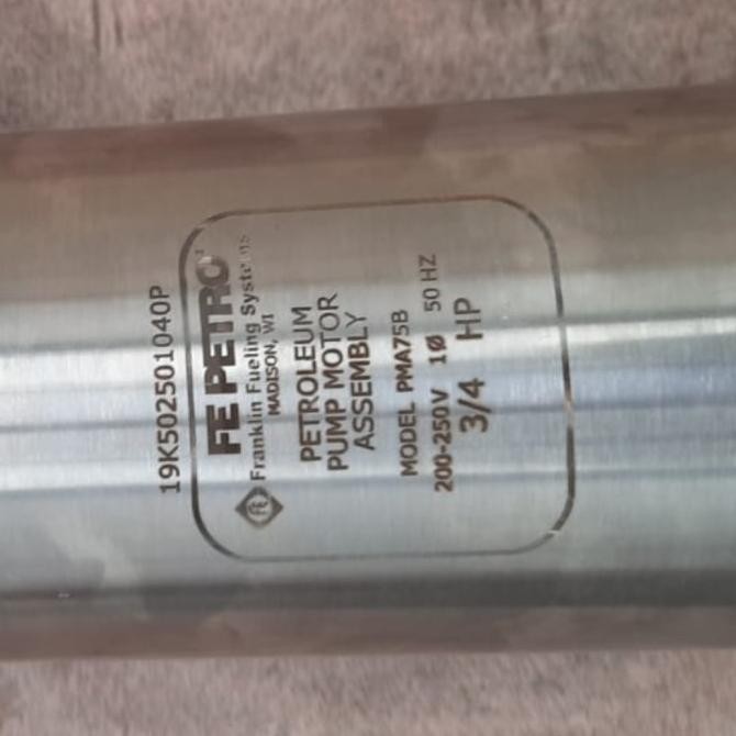 Jual Motor Only Franklin Fe Petro Stp Spbu 3/4 Hp Atau 0.75 Hp New Stok ...