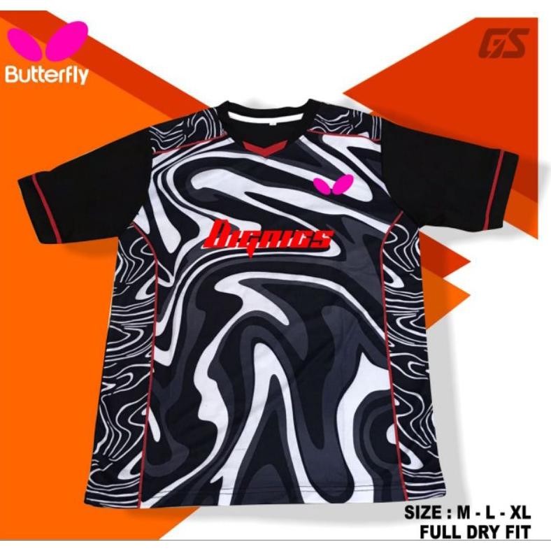 Jual Baju Tenis Meja Bahan Dryfit Motif Printing Murah | Shopee Indonesia