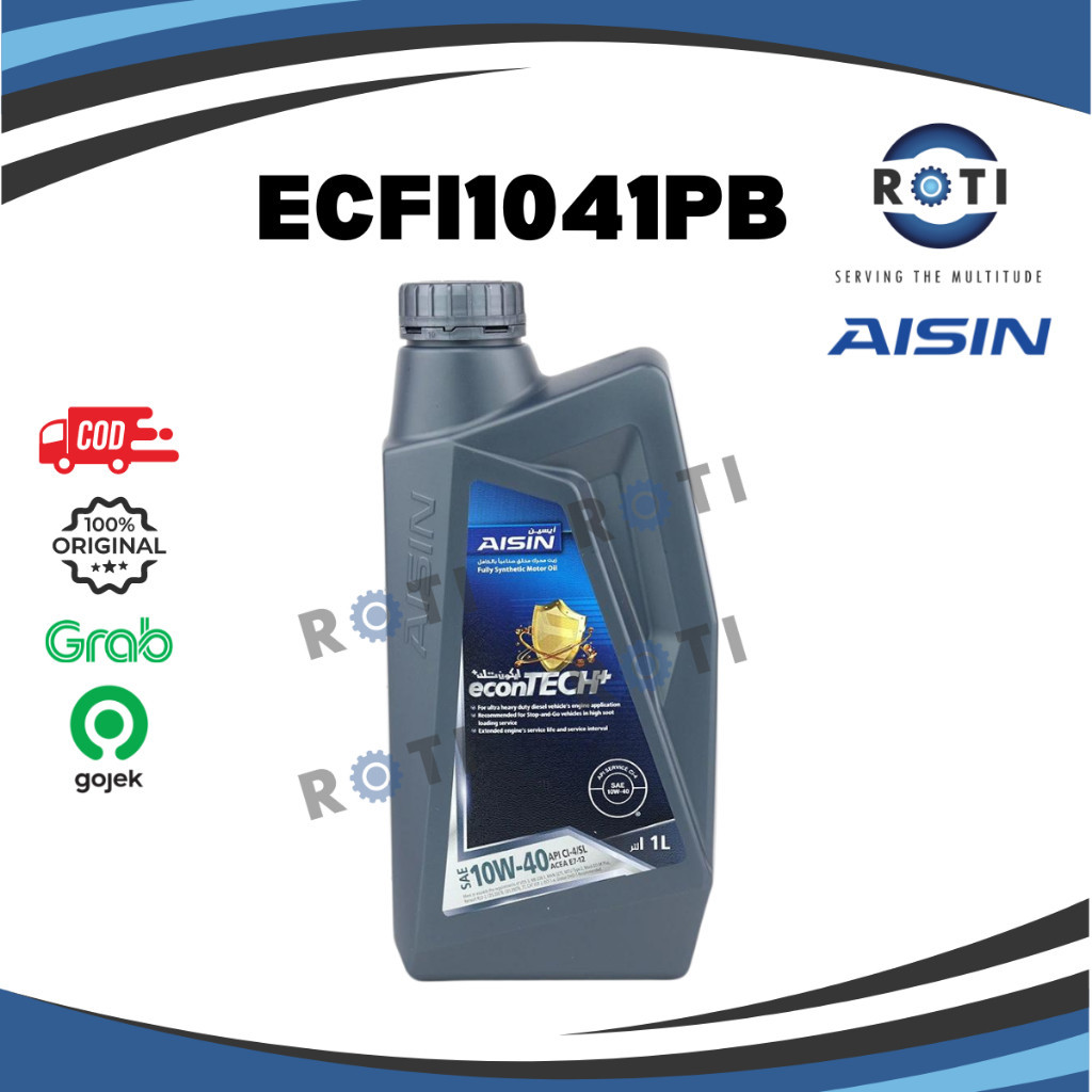 Jual AISIN OLI MESIN DIESEL Full Synthetic CI-4/SL 10W-40 1LITER ECFI1041PB | Shopee Indonesia