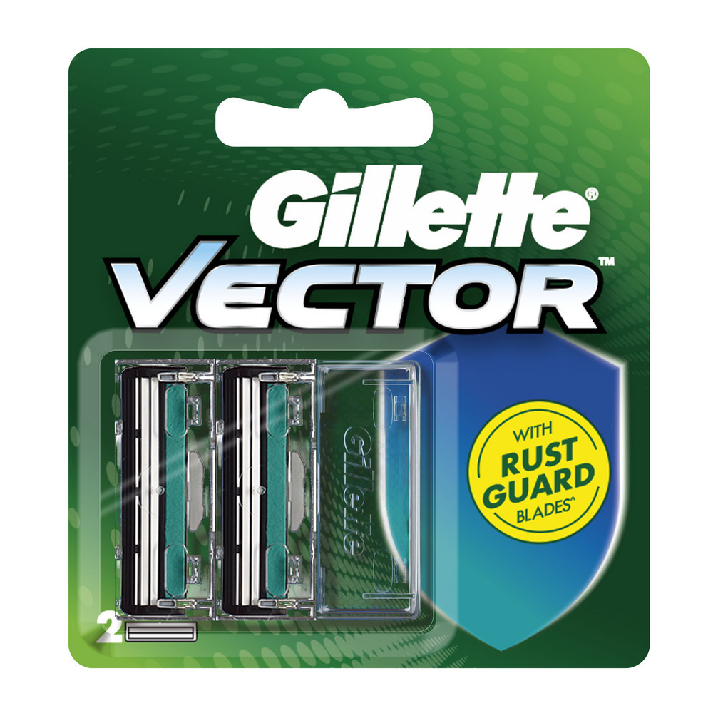 Jual Gillette Vector 2 Pencukur Isi Ulang | Shopee Indonesia