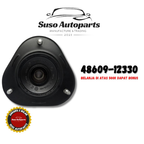 Jual 48609-12330 SUPPORT ASSKARET SHOCK BREAKER DEPAN COROLLA GREAT ALL ...
