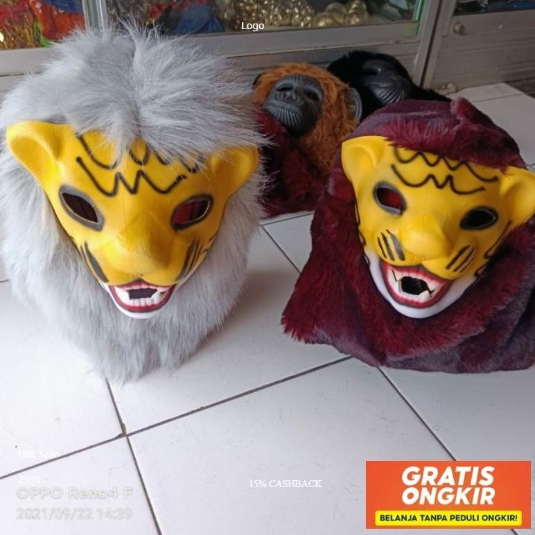 Jual Topeng Monyet/Topeng Singa High Grade | Shopee Indonesia