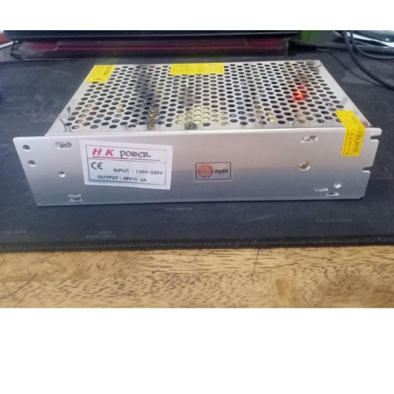 Jual switching power supply jaring 48v 6A psu 48 volt 6 ampere PLC ...