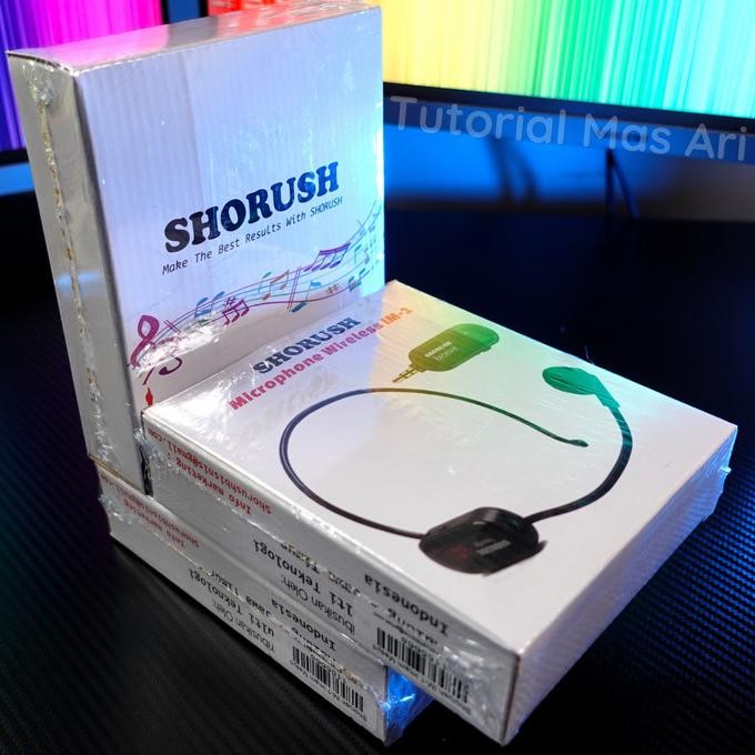 Jual SHORUSH IM-1 MIKROFON IMAM MASJID | MIC BANDO WIRELESS MC | Shopee Indonesia