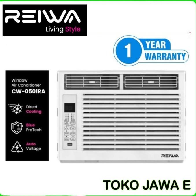 Jual Promo Ac Reiwa/Ac Window Reiwa 1/2 Pk Cw-0501Ra 370 Watt Ac Reiwa ...