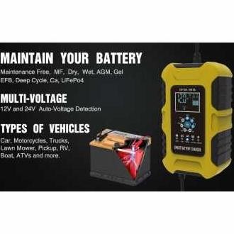 Jual Alat Strum Smart Charger Cas Aki Mobil Desulfator 12V/24V 10A 6 ...