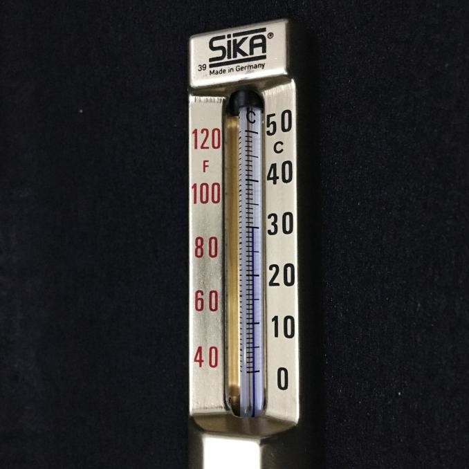 Jual SIKA Brass Thermometer Stick 50 Celcius Industrial - 174B Lurus ...