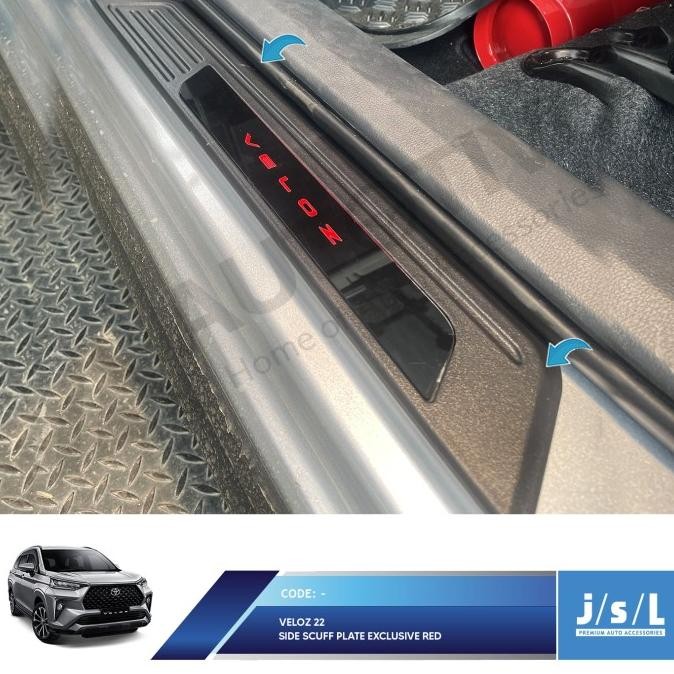 Jual New Sillplate Samping All New Veloz JSL Side Scuff Plate Exclusive ...
