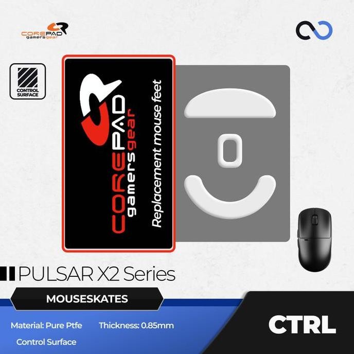 Jual Corepad Ctrl X2 & X2 Mini Ptfe Gaming Mouse Feet / Mouse Skate ...