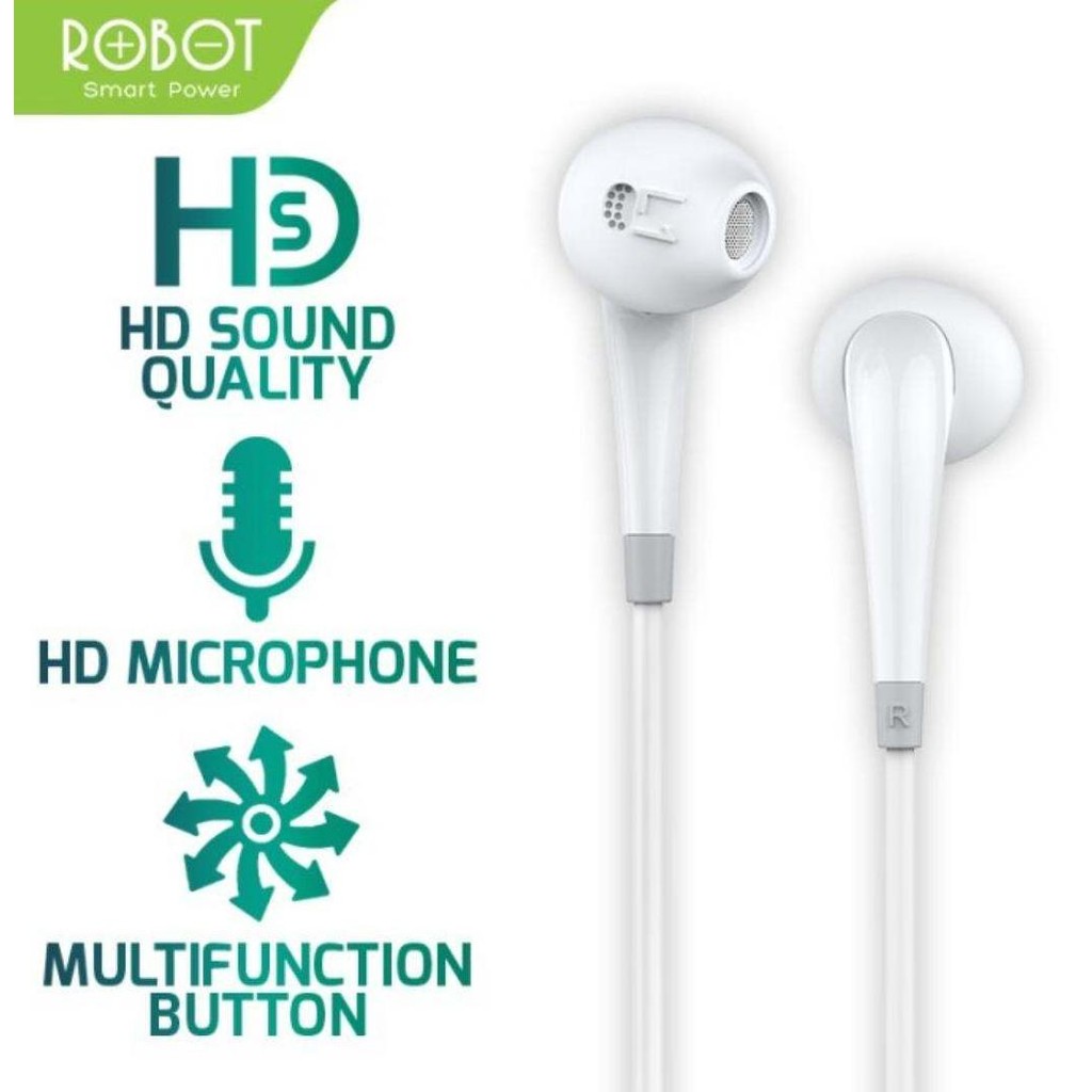 Jual ROBOT EARPHONE/HEADSET ANDROID/IPHONE GARANSI RESMI 1 TAHUN -RE701 ...