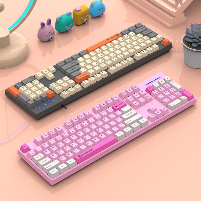 Jual Set Keyboard Dan Mouse Nirkabel Yang Terasa Mekanis 2.4G/Dengan ...