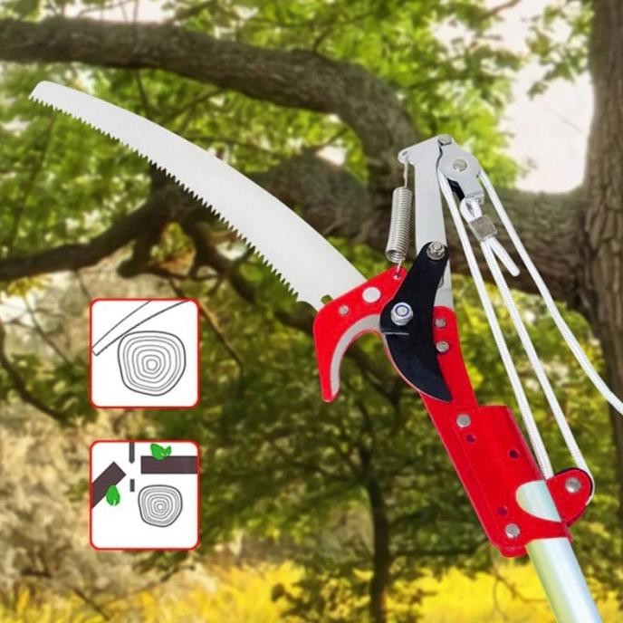 Jual High Branch Scissors Gunting Dahan Tarik Pisau Tali Multifungsi ...