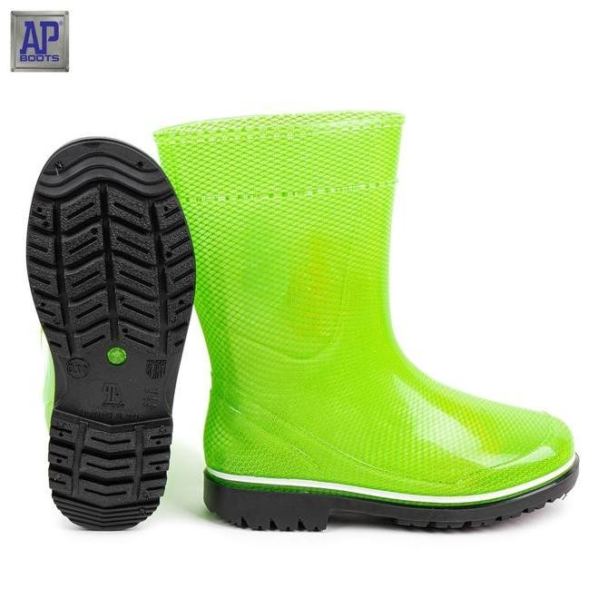 Jual AP Boots AP KIDS 2012 HIJAU STABILO MULTI - Sepatu Boot Anak PVC ...