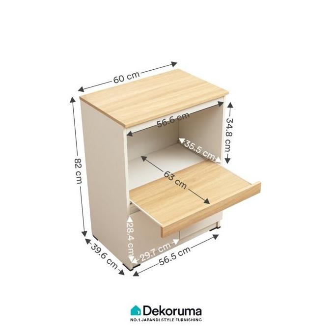 Jual Dekoruma AOI Kabinet Lemari Dapur Kayu Minimalis - Kitchen Cabinet ...