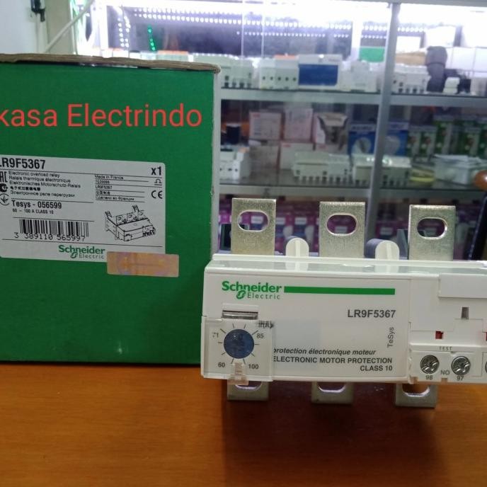 Jual new Overload Thermal Termal Relay Schneider LR9F5367 60A - 100A ...