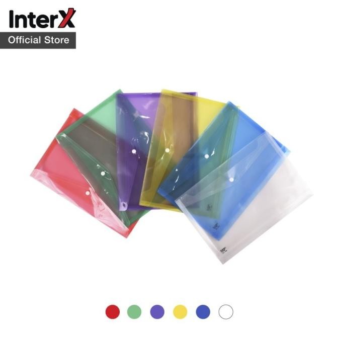 Jual tyS Map Amplop Plastik Tali Kancing Folio Transaparan Folder One ...